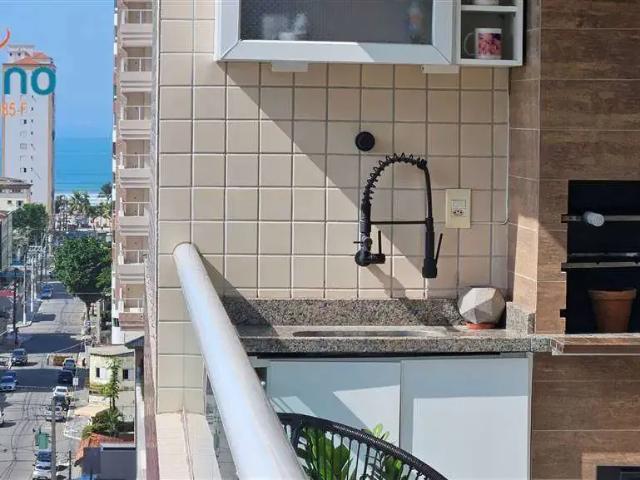 Apartamento para Venda em Praia Grande/SP Guilhermina 3 Quartos