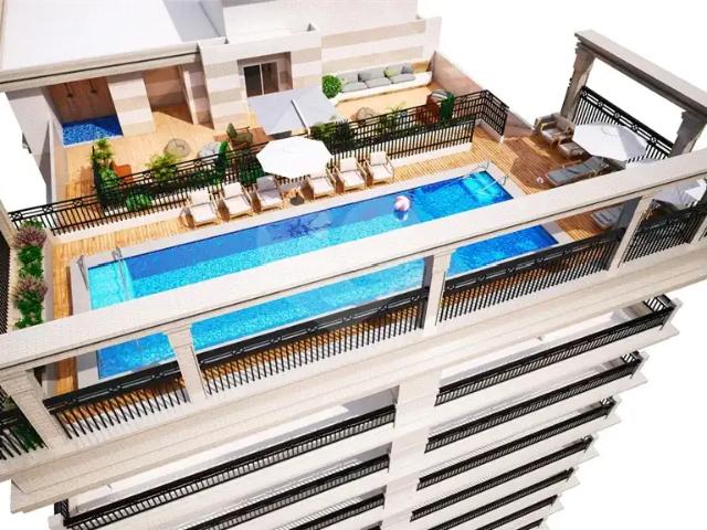 Apartamento para Venda em Praia Grande/SP Guilhermina 3 Quartos