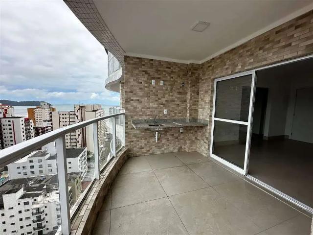 Apartamento para Venda em Praia Grande/SP Guilhermina 3 Quartos
