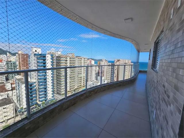 Apartamento para Venda em Praia Grande/SP Guilhermina 3 Quartos