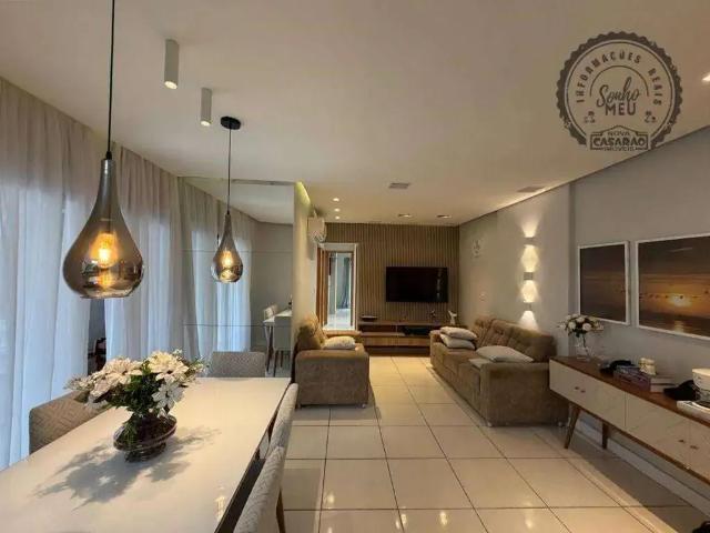 Apartamento para Venda em Praia Grande/SP Guilhermina 3 Quartos