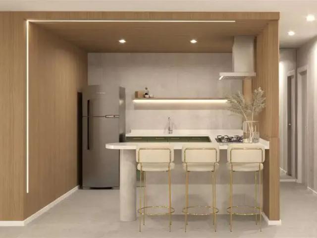 Apartamento para Venda em Praia Grande/SP Tupi 3 Quartos