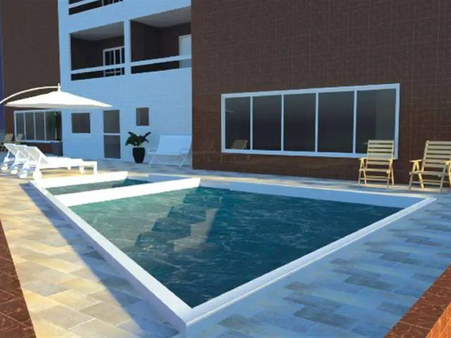 Apartamento para Venda em Praia Grande/SP Vila Caiçara 1 Quartos