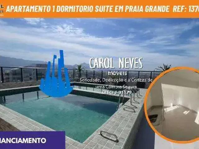Apartamento para Venda em Praia Grande/SP Vila Caiçara 1 Quartos