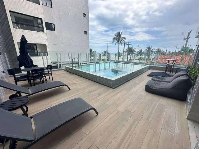Apartamento para Venda em Praia Grande/SP Vila Caiçara 1 Quartos