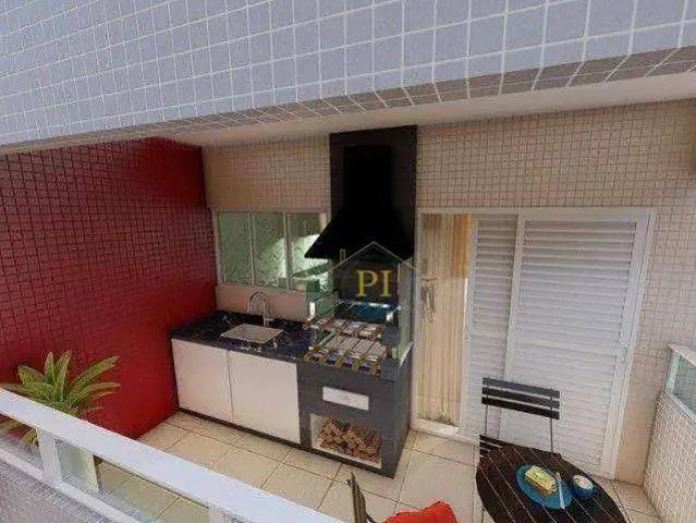 Apartamento para Venda em Praia Grande/SP Vila Caiçara 1 Quartos