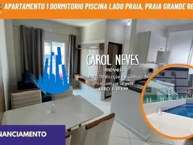 Apartamento para Venda em Praia Grande/SP Vila Caiçara 1 Quartos