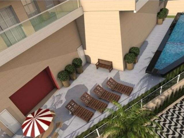 Apartamento para Venda em Praia Grande/SP Vila Caiçara 1 Quartos