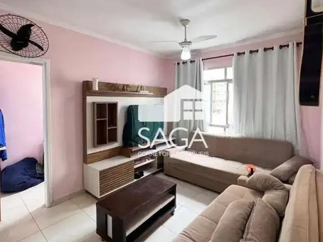 Apartamento para Venda em Praia Grande/SP Vila Caiçara 1 Quartos