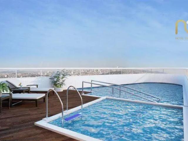 Apartamento para Venda em Praia Grande/SP Vila Caiçara 1 Quartos