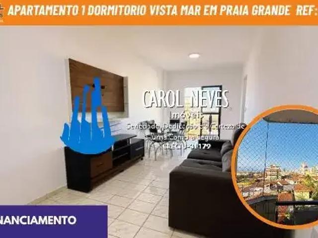 Apartamento para Venda em Praia Grande/SP Vila Caiçara 1 Quartos