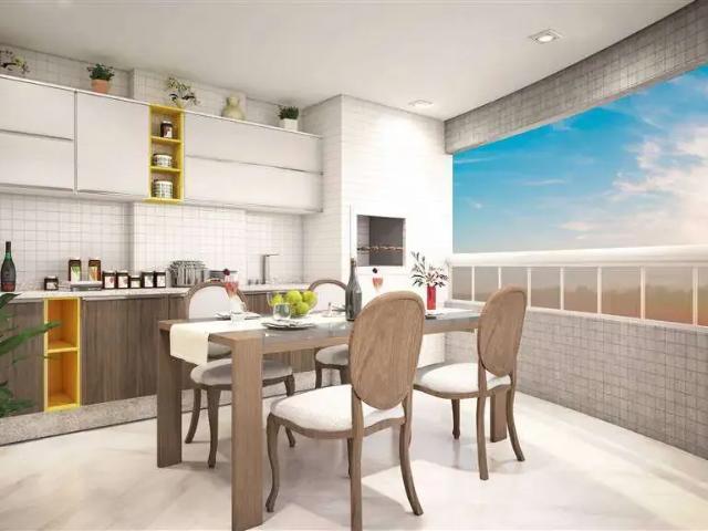Apartamento para Venda em Praia Grande/SP Vila Caiçara 2 Quartos