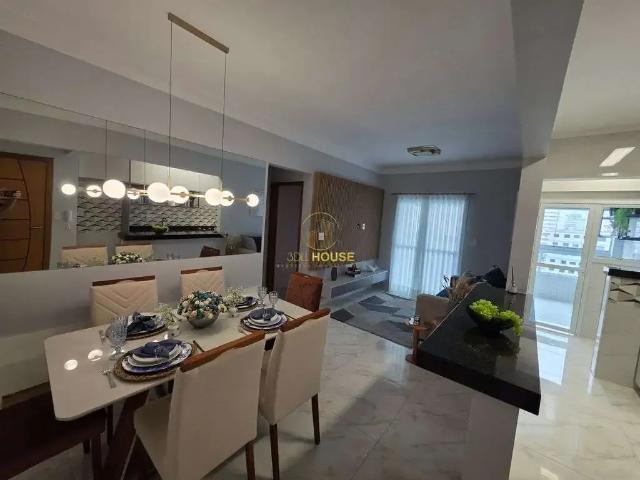 Apartamento para Venda em Praia Grande/SP Vila Caiçara 2 Quartos