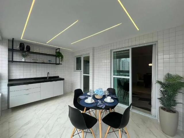 Apartamento para Venda em Praia Grande/SP Vila Caiçara 2 Quartos
