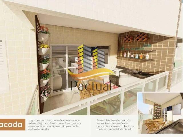 Apartamento para Venda em Praia Grande/SP Vila Caiçara 2 Quartos