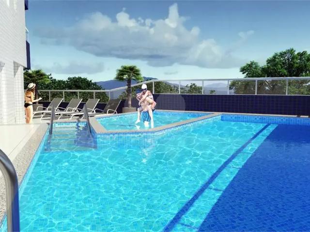 Apartamento para Venda em Praia Grande/SP Vila Caiçara 2 Quartos