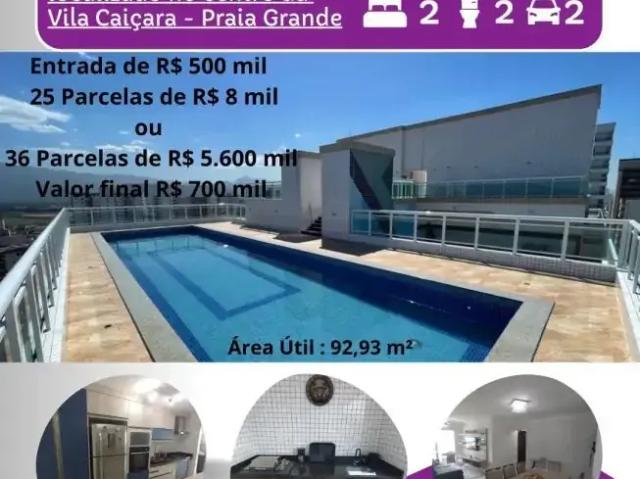 Apartamento para Venda em Praia Grande/SP Vila Caiçara 2 Quartos