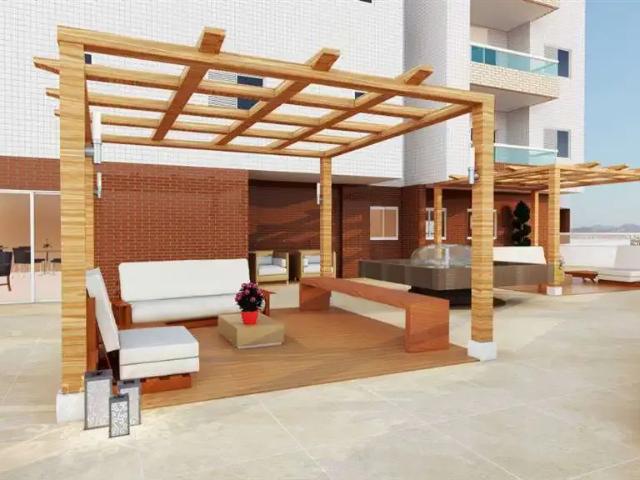 Apartamento para Venda em Praia Grande/SP Vila Caiçara 2 Quartos