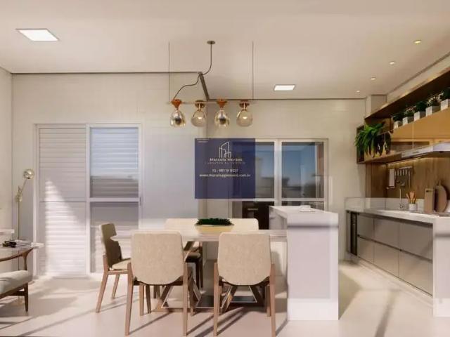Apartamento para Venda em Praia Grande/SP Vila Caiçara 2 Quartos