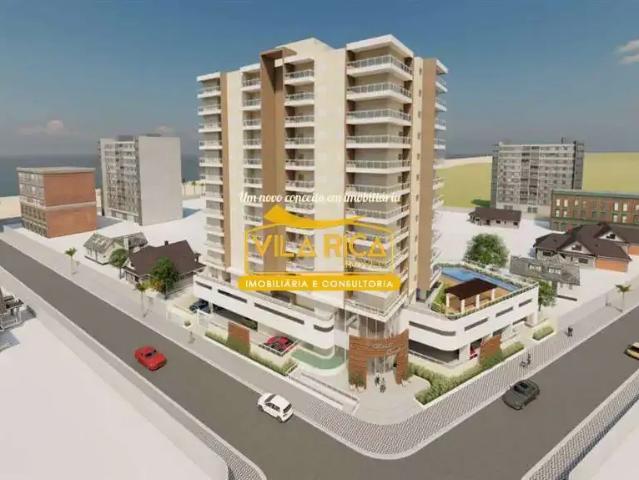 Apartamento para Venda em Praia Grande/SP Vila Caiçara 2 Quartos