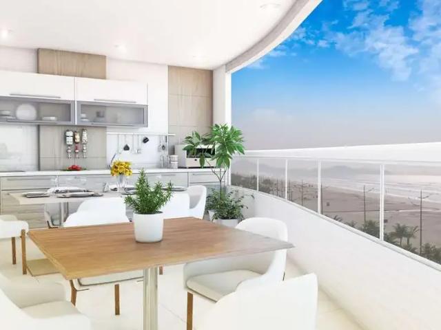 Apartamento para Venda em Praia Grande/SP Vila Caiçara 2 Quartos