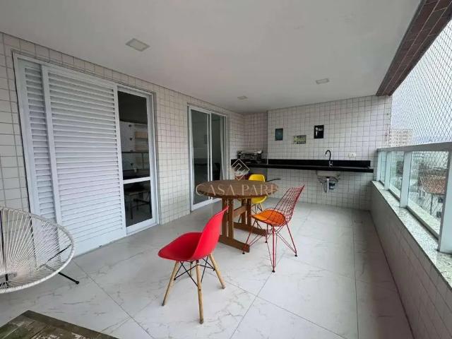 Apartamento para Venda em Praia Grande/SP Vila Caiçara 3 Quartos