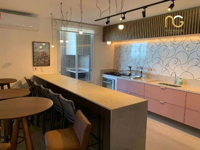 Apartamento para Venda em Praia Grande/SP Vila Balneária 1 Quartos