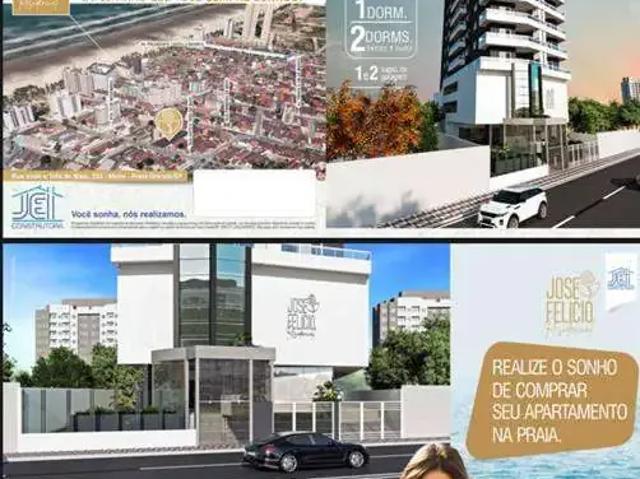 Apartamento para Venda em Praia Grande/SP Vila Mirim 2 Quartos