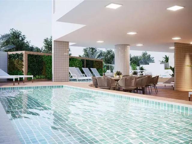 Apartamento para Venda em Praia Grande/SP Vila Mirim 2 Quartos