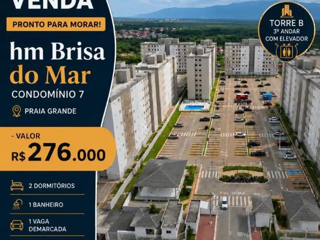 Apartamento para Venda em Praia Grande/SP Vila Sonia 2 Quartos