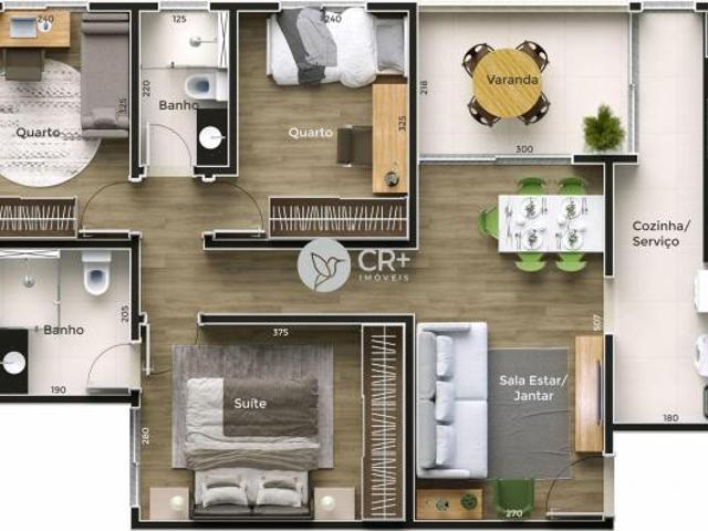 Apartamento para venda em Presidente Roosevelt, Uberlândia