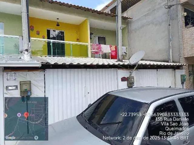 Apartamento para Venda em Queimados/RJ Vila São João 2 Quartos