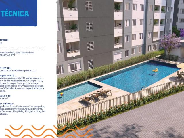 Apartamento para Venda em Recife/PE Beberibe 2 Quartos