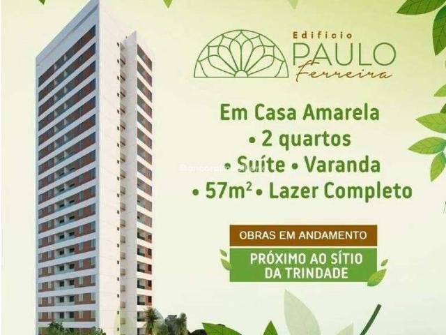 Apartamento para Venda em Recife/PE Casa Amarela 2 Quartos