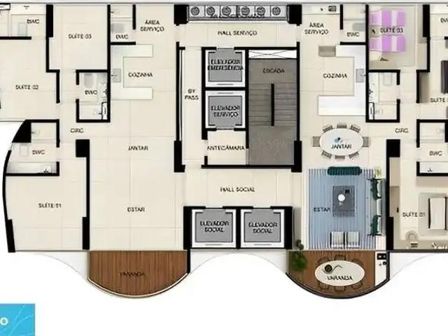 Apartamento para Venda em Recife/PE Casa Amarela 3 Quartos