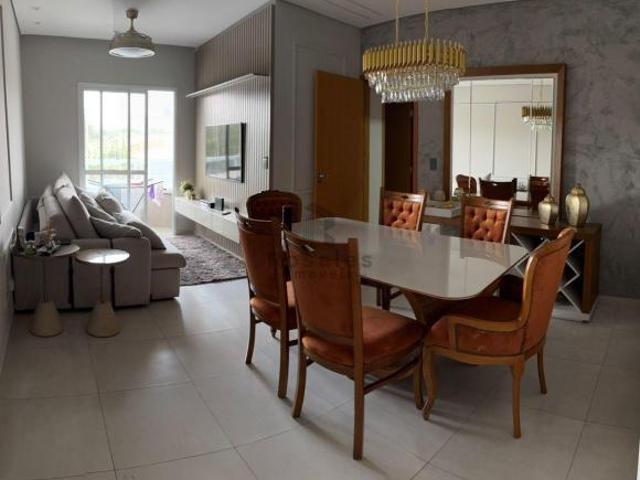 Apartamento para venda em Residencial Paris de 77.00m² com 3 Quartos, 1 Suite e 2 Garagens