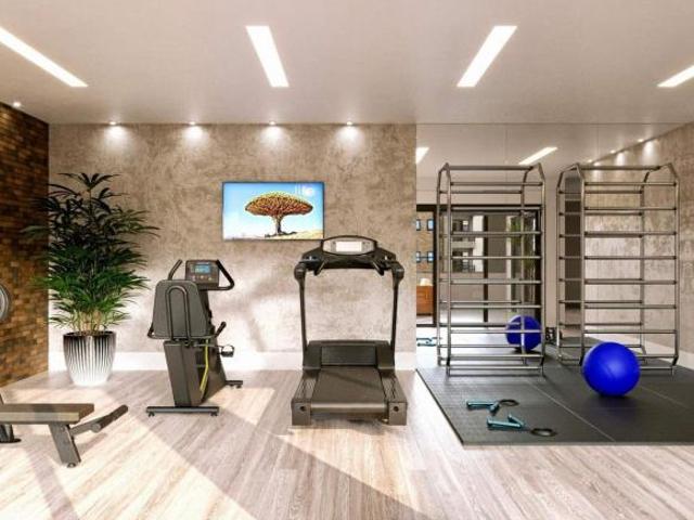 Apartamento para venda em Residencial San Giovanni de 63.43m² com 1 Quarto, 1 Suite e 2 Garagens