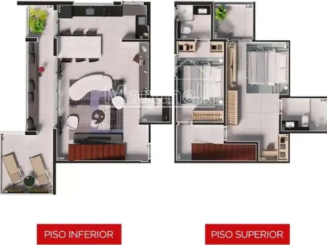 Apartamento para Venda em Ribeirão Preto/SP Jardim Nova Aliança 2 Quartos