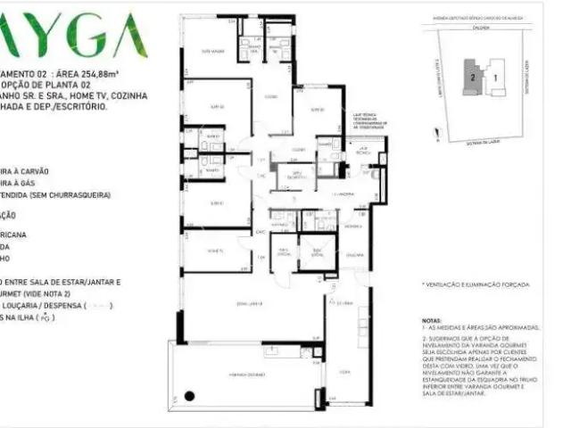 Apartamento para Venda em Ribeirão Preto/SP Jardim Olhos d'Água 4 Quartos