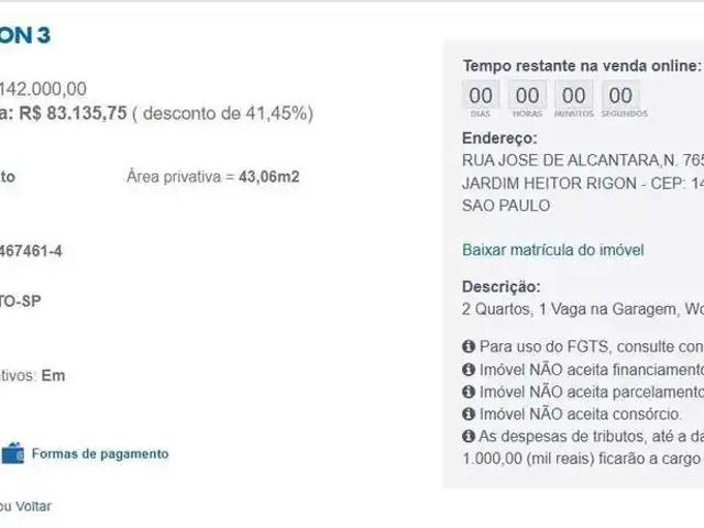 Apartamento para Venda em Ribeirão Preto/SP Jardim Heitor Rigon 2 Quartos