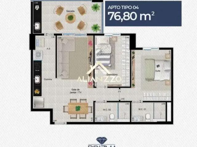 Apartamento para Venda em Ribeirão Preto/SP Jardim Sumaré 2 Quartos