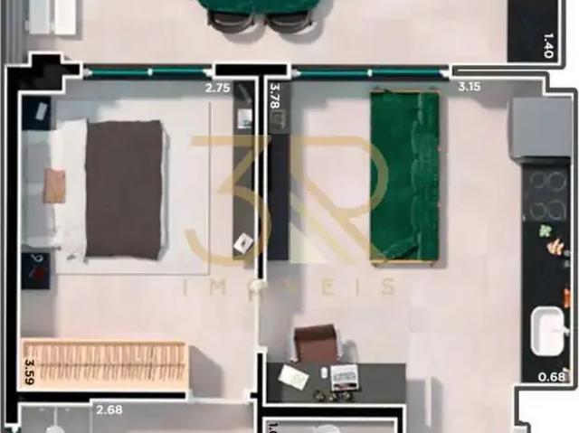 Apartamento para Venda em Ribeirão Preto/SP Nova Ribeirânia 1 Quartos