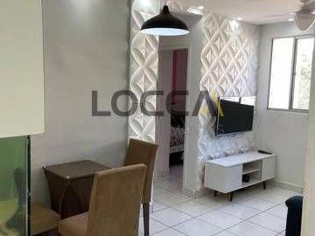 Apartamento para venda em Ribeirânia de 49.00m² com 2 Quartos e 1 Garagem