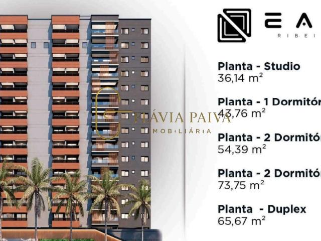 Apartamento para venda em Ribeirânia em Ribeirão Preto São Paulo de 36.00m² com 1 Quarto e 1 Garagem