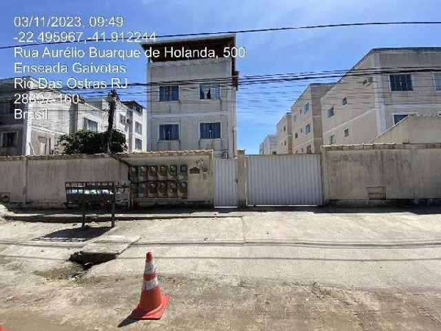 Apartamento para Venda em Rio das Ostras/RJ Enseada das Gaivotas 2 Quartos