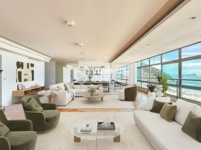 Apartamento para Venda em Rio de Janeiro/RJ Copacabana 4 Quartos