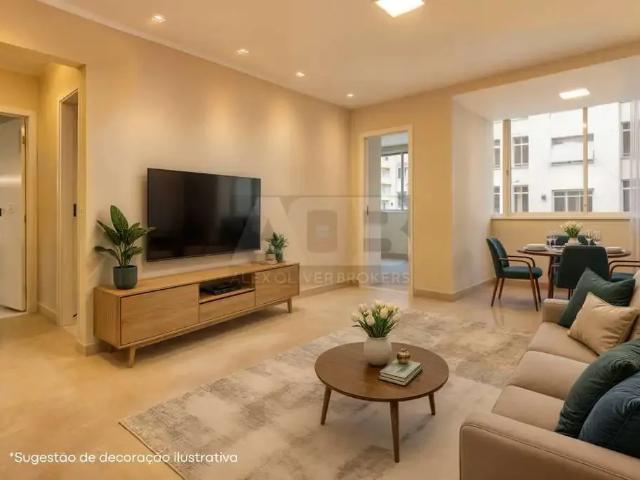 Apartamento para Venda em Rio de Janeiro/RJ Copacabana 2 Quartos