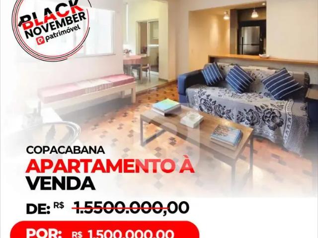 Apartamento para Venda em Rio de Janeiro/RJ Copacabana 3 Quartos