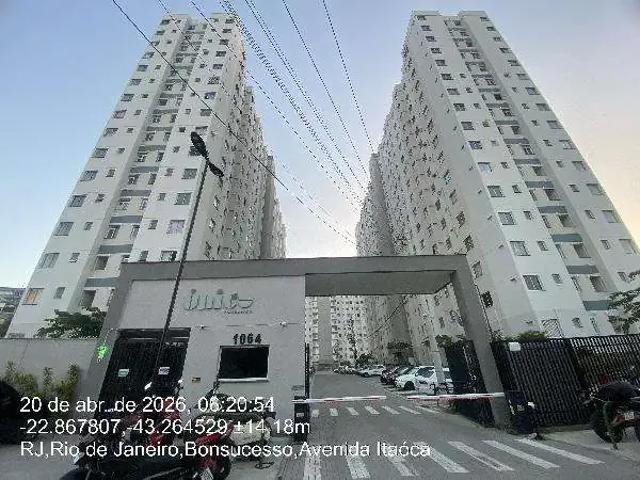 Apartamento para Venda em Rio de Janeiro/RJ Bonsucesso 1 Quartos