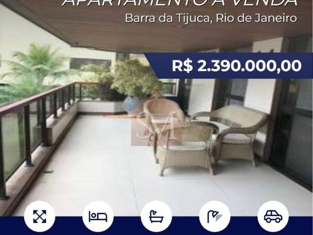 Apartamento para Venda em Rio de Janeiro/RJ Barra da Tijuca 4 Quartos